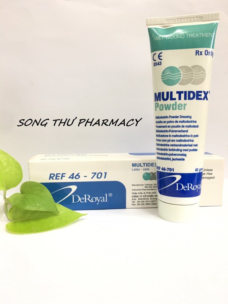 MULTIDEX POWDER - BỘT ĐIỀU TRỊ VIÊM LOÉT DA - Nhà thuốc Song Thư