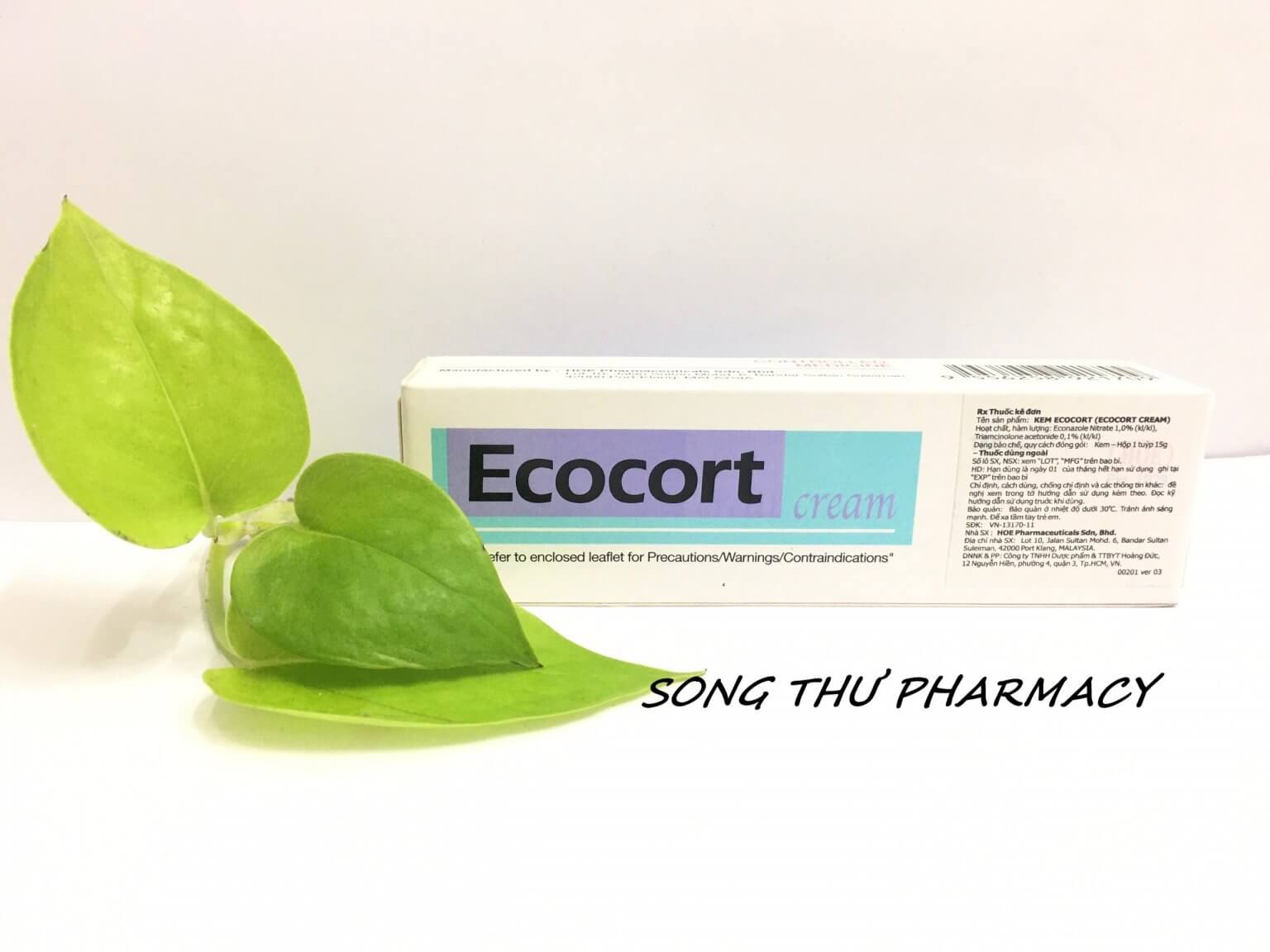 ECOCORT CREAM - THUỐC BÔI NGOÀI DA - Nhà thuốc Song Thư