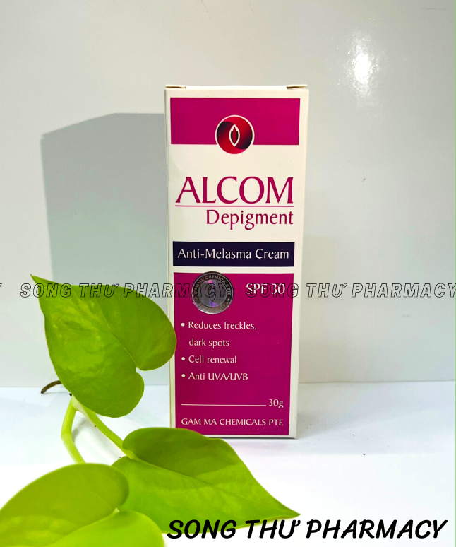 ALCOM DEPIGMENT ANTI-MELASMA CREAM SPF 30 - KEM DƯỠNG SÁNG DA, GIẢM ...
